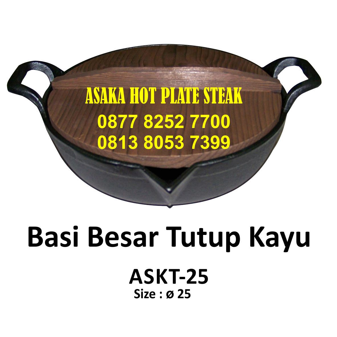 Hot Plate Steak | ASAKA Hot Plate Steak: Jual Hotplate Bulat BasiBesar ...