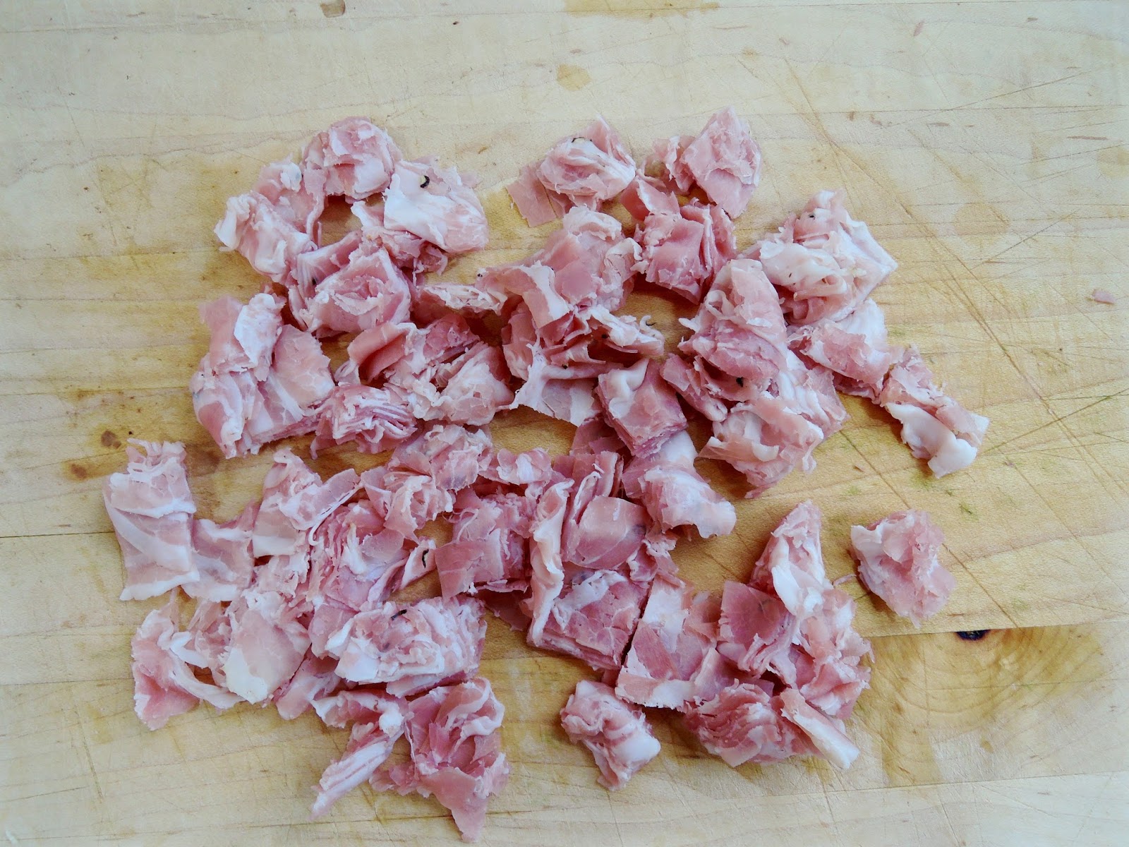 The Briny Lemon: Pasta with Pancetta, Mushrooms, and Chard