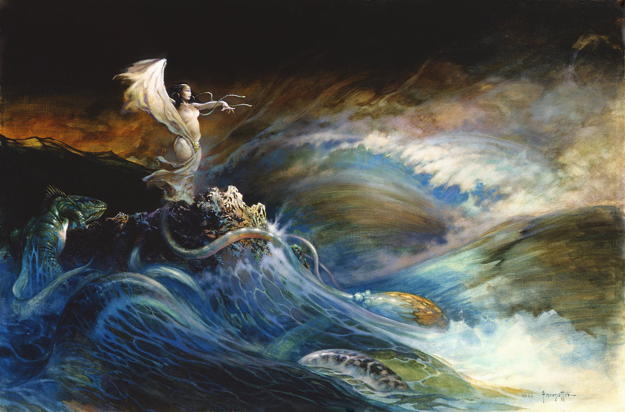 Fabulous creative and fantasy art of Frank Frazetta: The World's Top ...