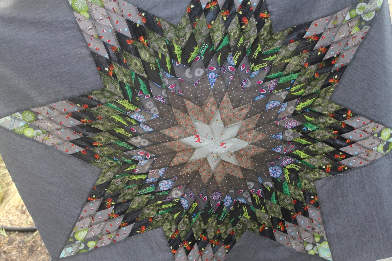 Chona Homegrown: My first tutorial! Strip Pieced Star Quilts