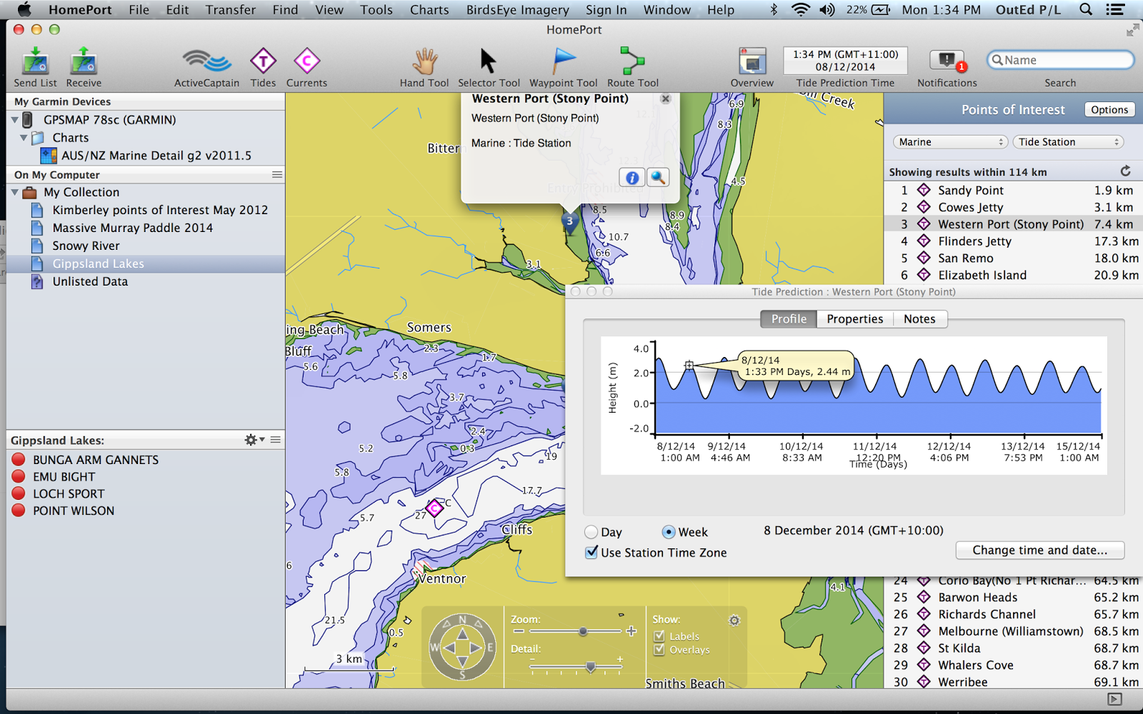 The Kayak Shop Blog: Kayak Navigation - the Garmin GPSMAP 78sc