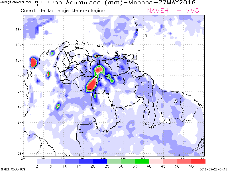 El tiempo meteorológico en Venezuela: Previsión meteorológica extendida ...