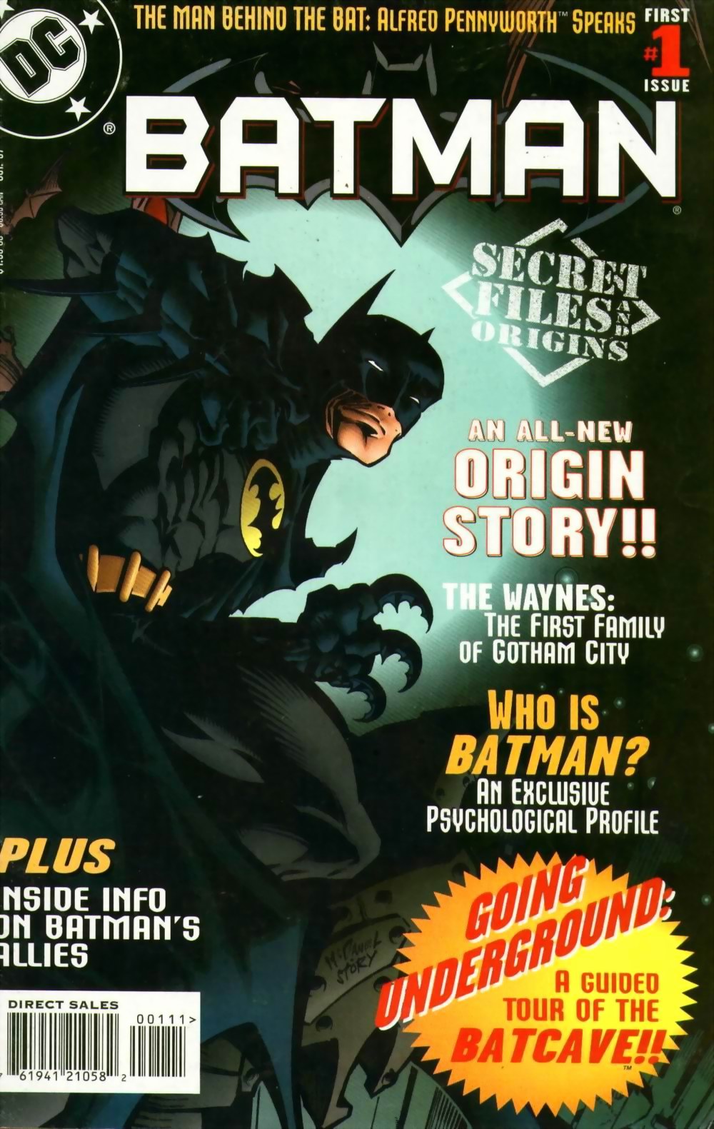 Gazing Back: Secret Origin Of Batman (BATMAN SECRET FILES AND ORIGINS)
