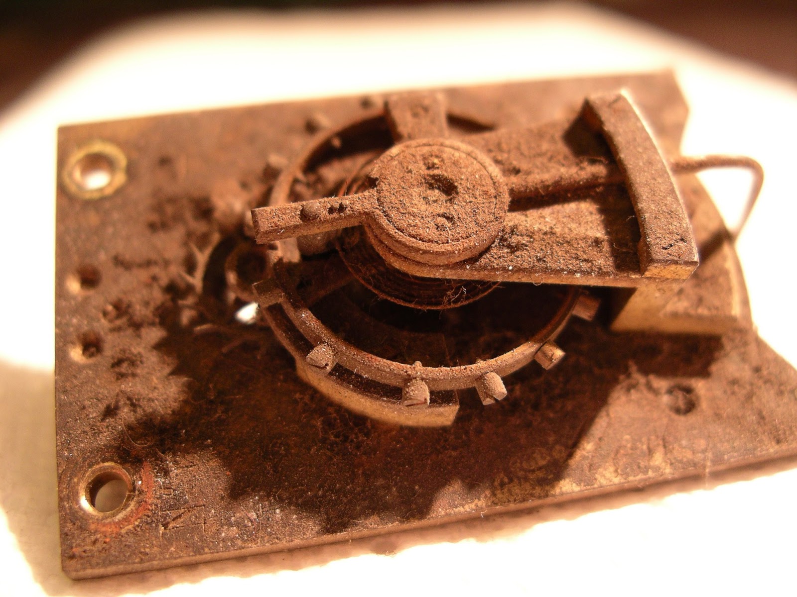Joseph Soldano escapement restoration: The escapement from a Carriage ...
