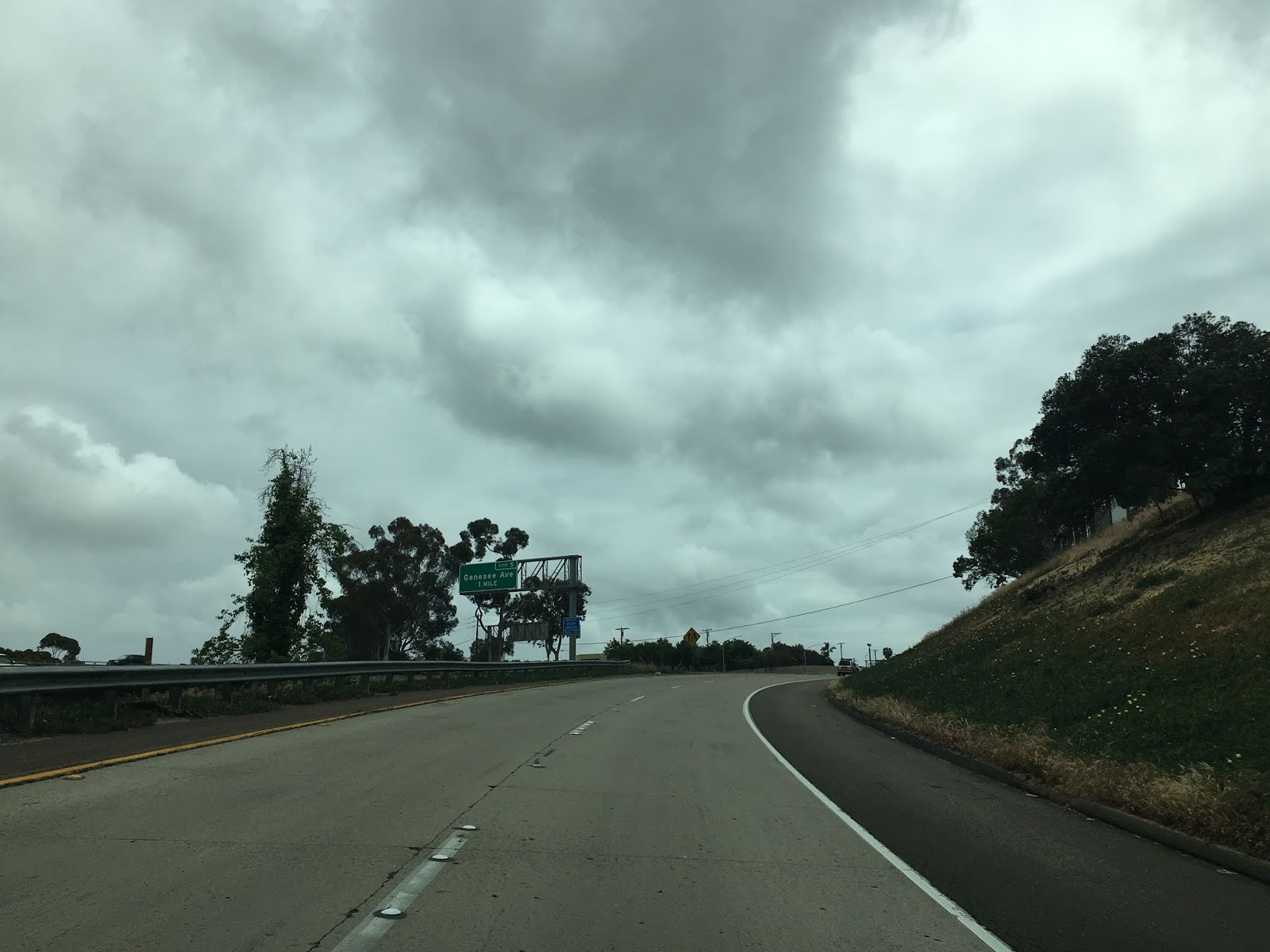 California State Route 163; Old US Route 80/395 on the Cabrillo Freeway