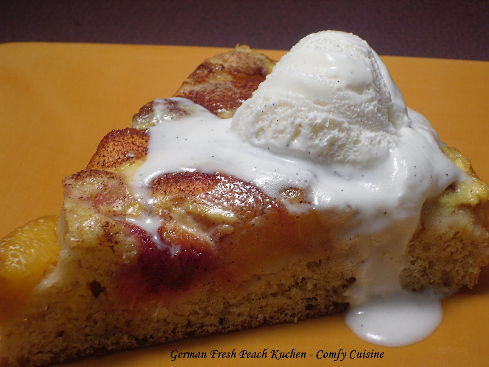 Comfy Cuisine- Home Recipes from Family & Friends: German Fresh Peach ...