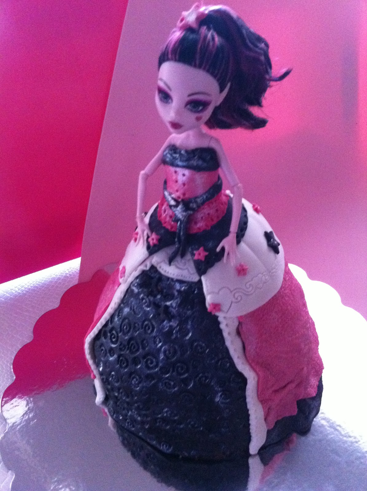 BLAU CAKES: PASTEL MUÑECA MONSTER HIGH