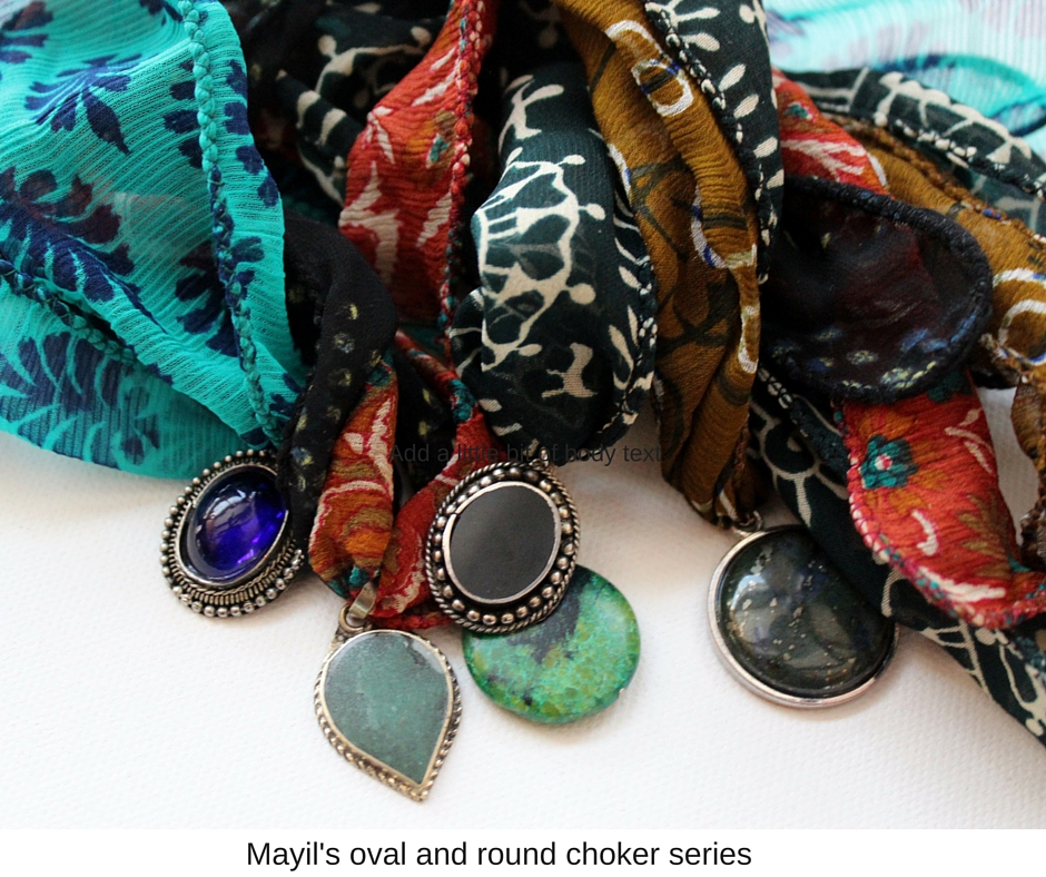Mayil - scarves and more: Chokers are back in vogue again!