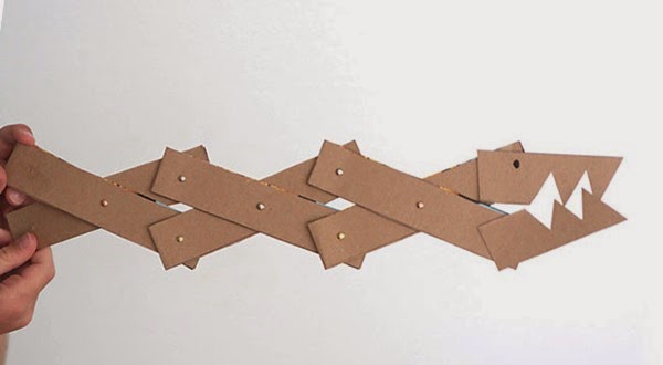 Cómo hacer un monstruo expandible de cartón ~ Solountip.com