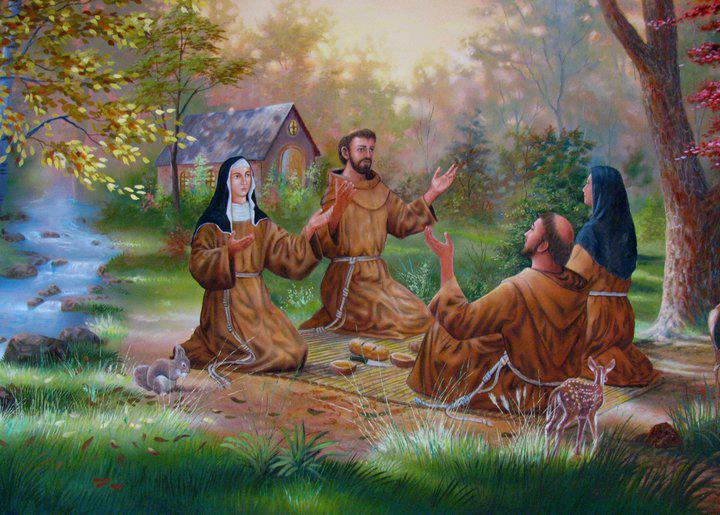 Little Plant of St. Francis: Praying Franciscans