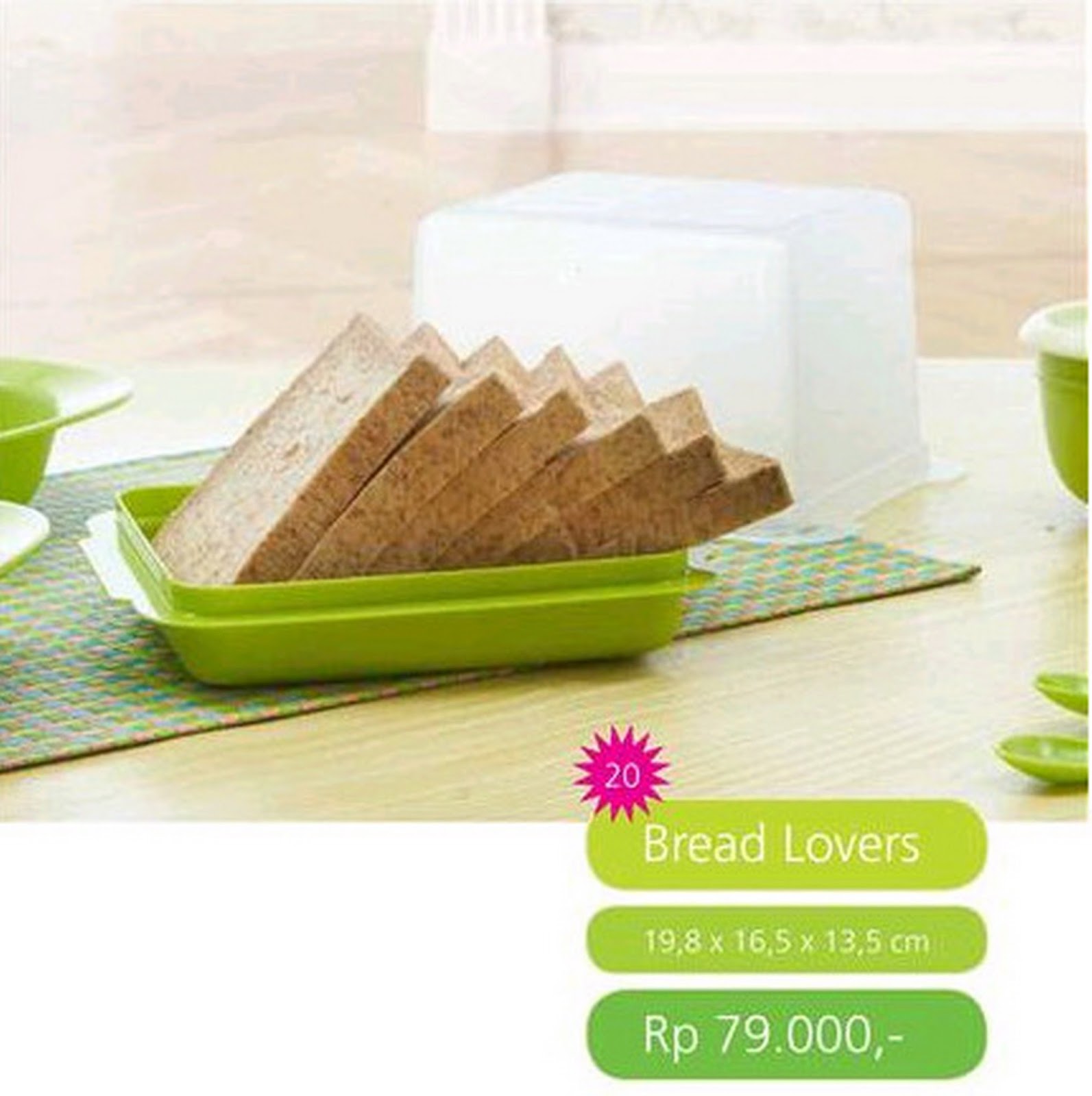 Tupperware Promo Bread Lovers 20 Stars - TUPPERWARE INDONESIA