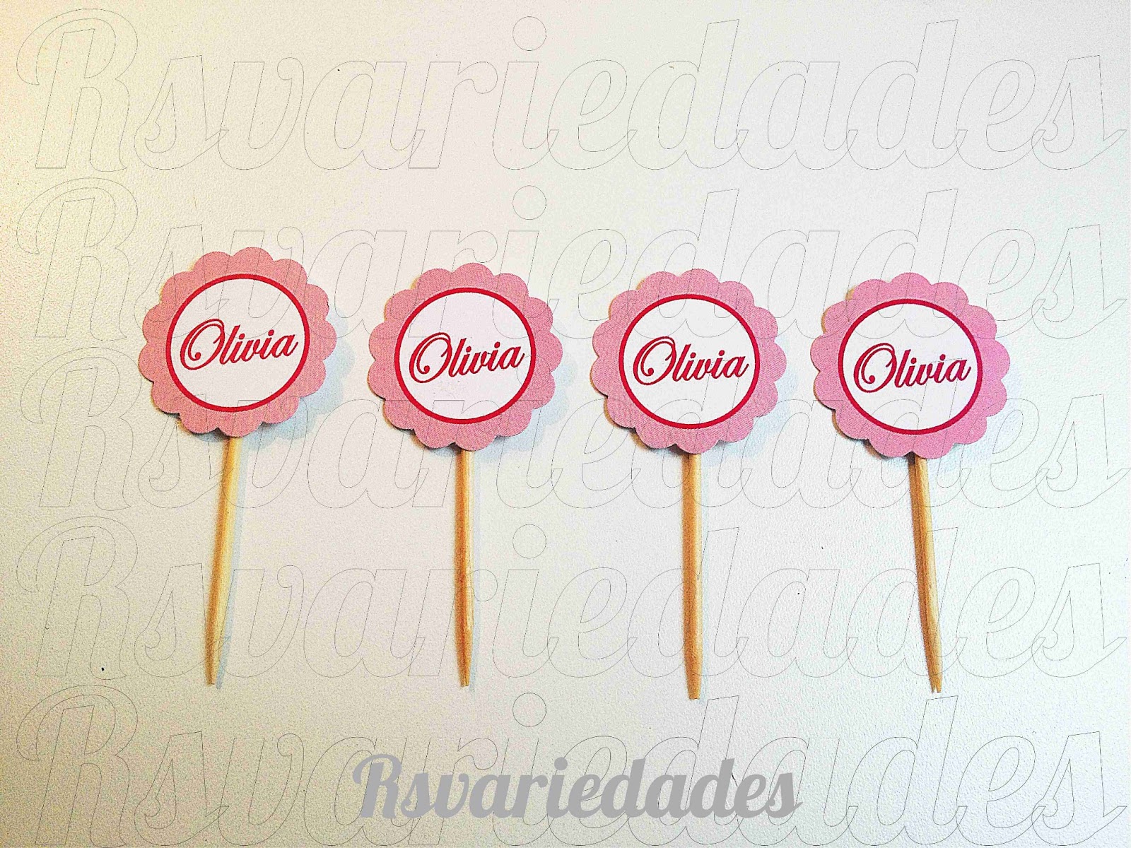 RSvariedades: Toppers para chá de Bebê