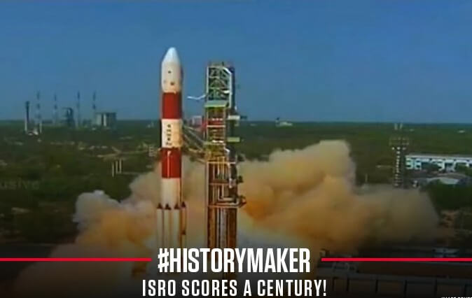 ISRO Creates History, Successfully Launches Its 100th Satellite ...