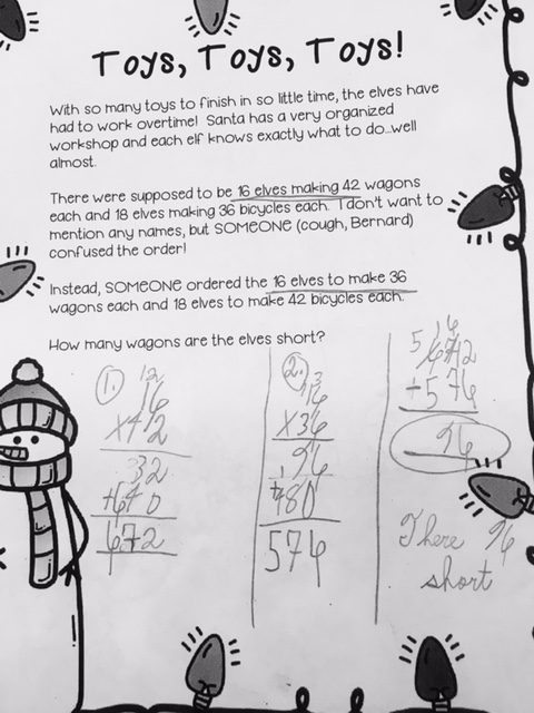 Teaching Littles : Creating Math "Attack"ers