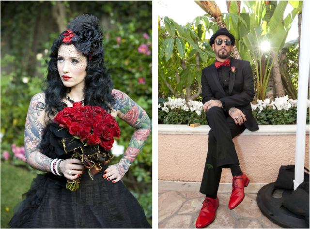 Red Carpet Wedding: A.J. Mclean and Deanna Karidis - Red Carpet Wedding