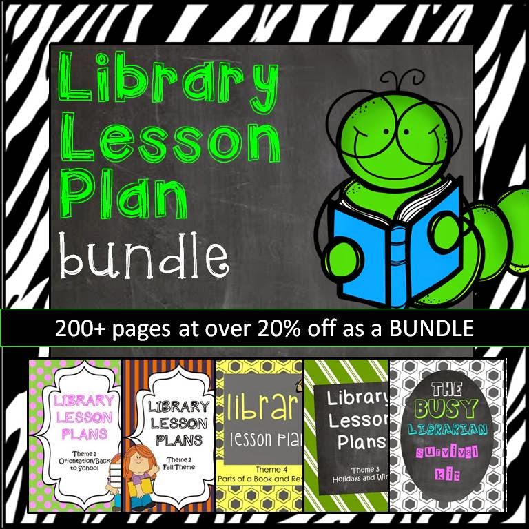 The Teacher Librarian: Elementary Library Lesson BUNDLE