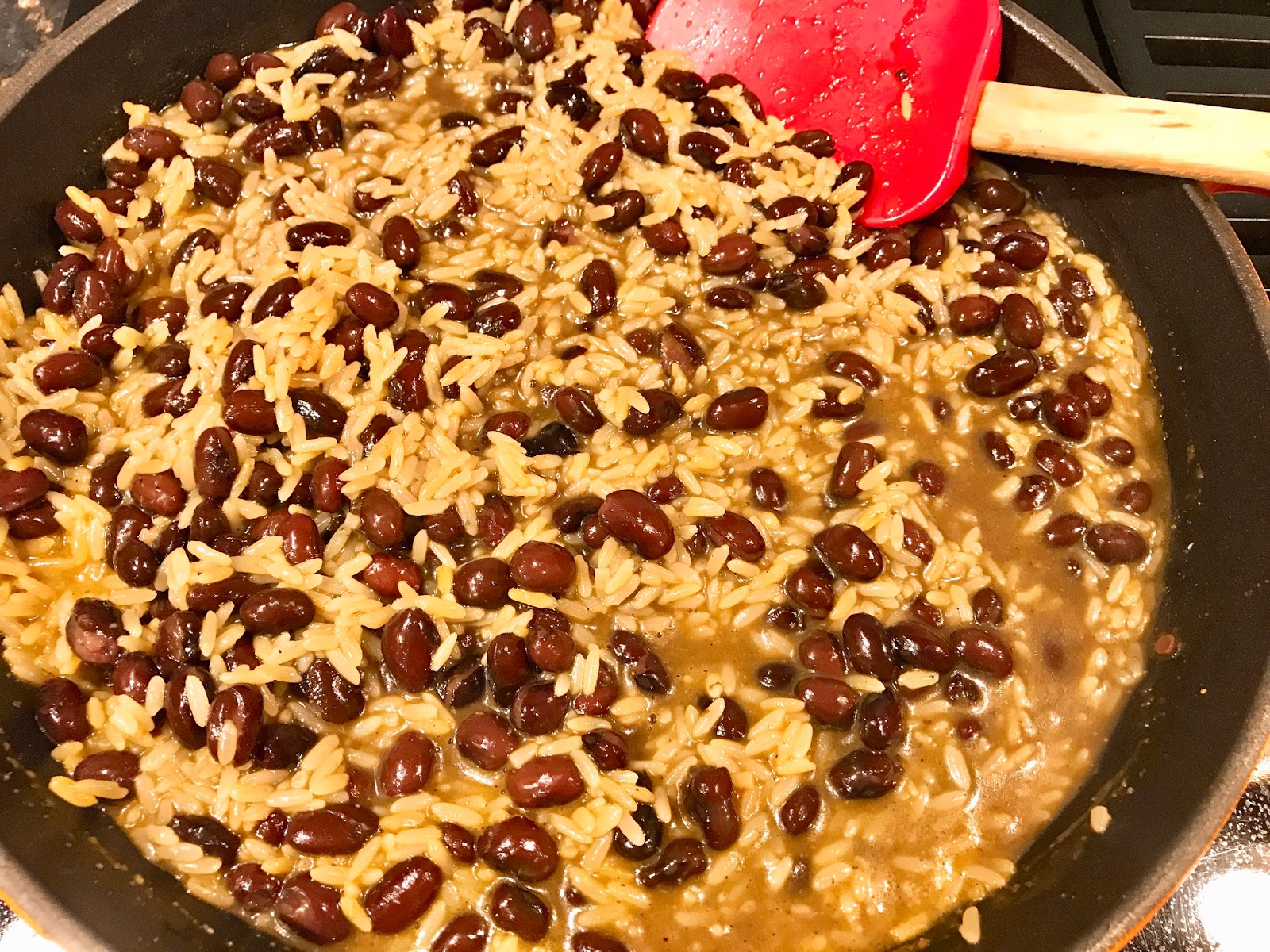 Skillet Rice and Beans