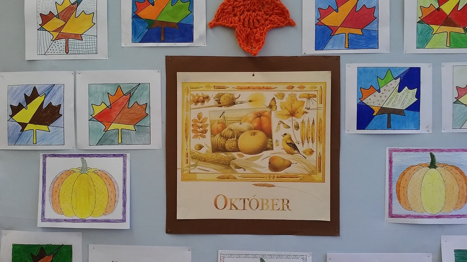 A tanító néni jegyzetei: Őszi rajz órák