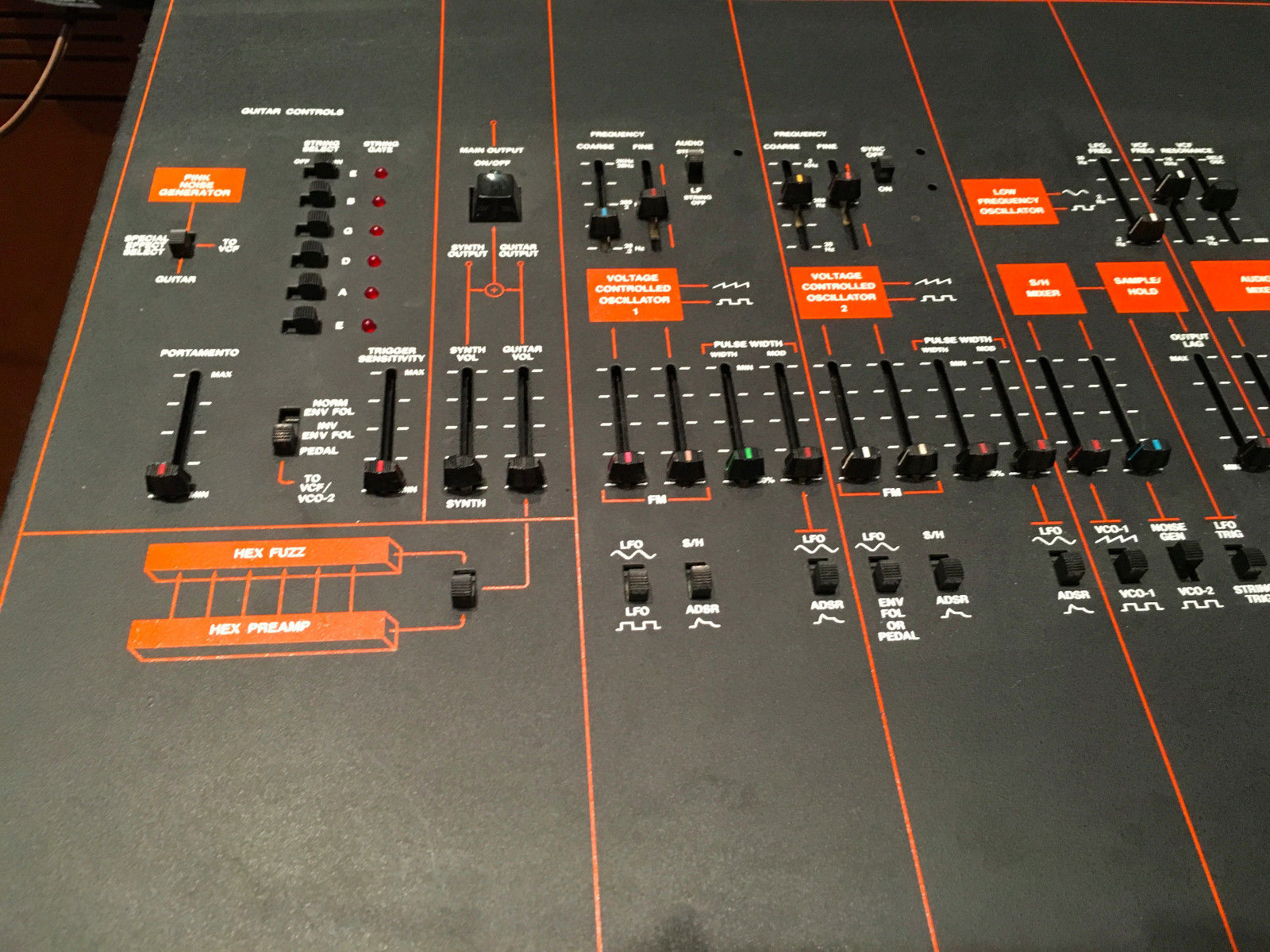 MATRIXSYNTH: Arp Avatar Synthesizer with Original Hex Pickup