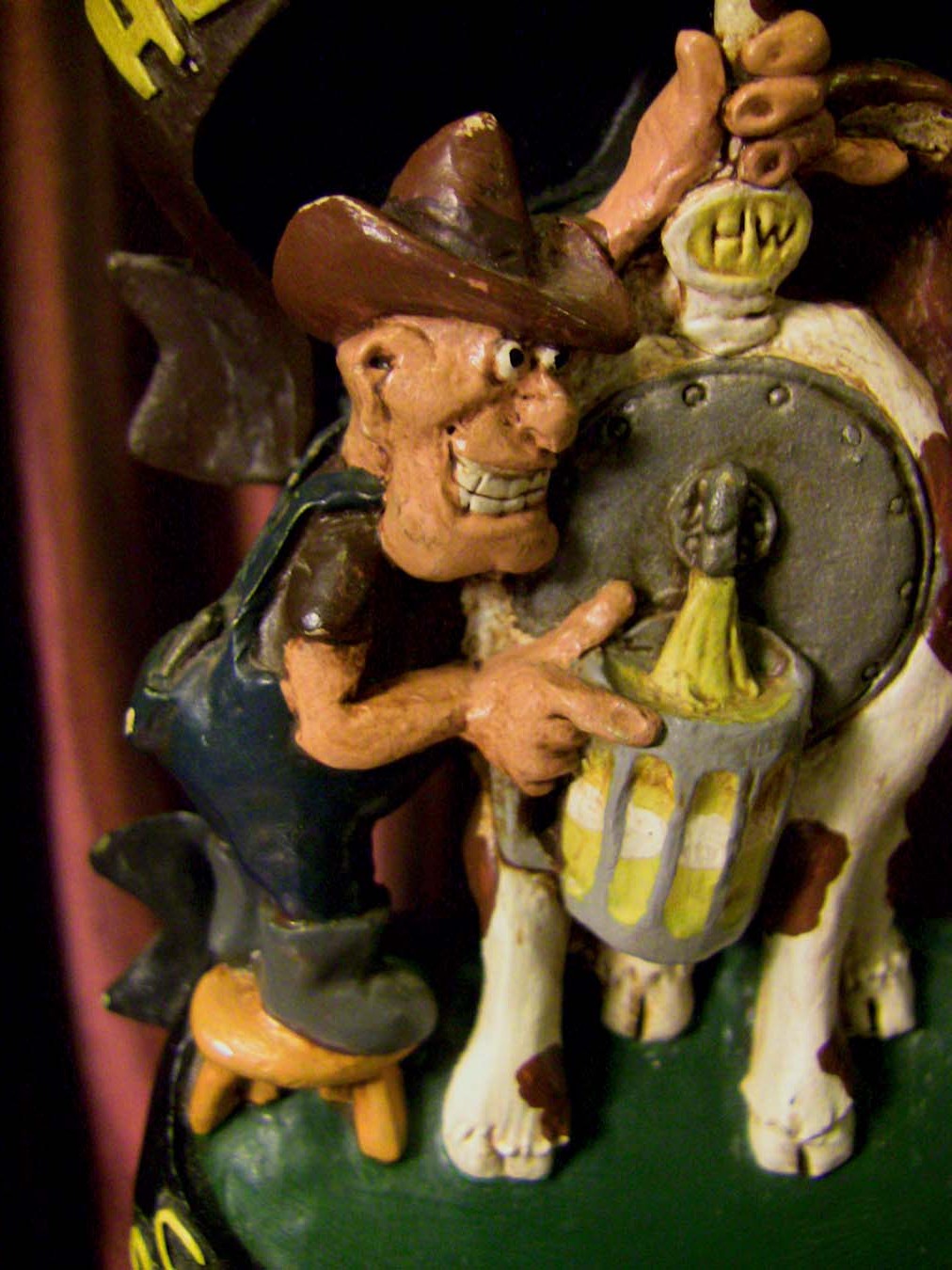 Tap Handle #503: Jarre Creek Ranch - Heffer Wizzen Golden Ale