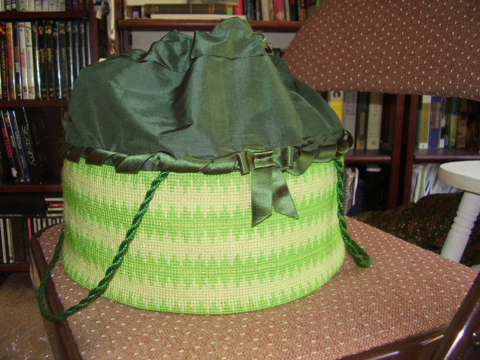 Work Basket in Silk and Berlin-work, part 2 | Beth's Bobbins