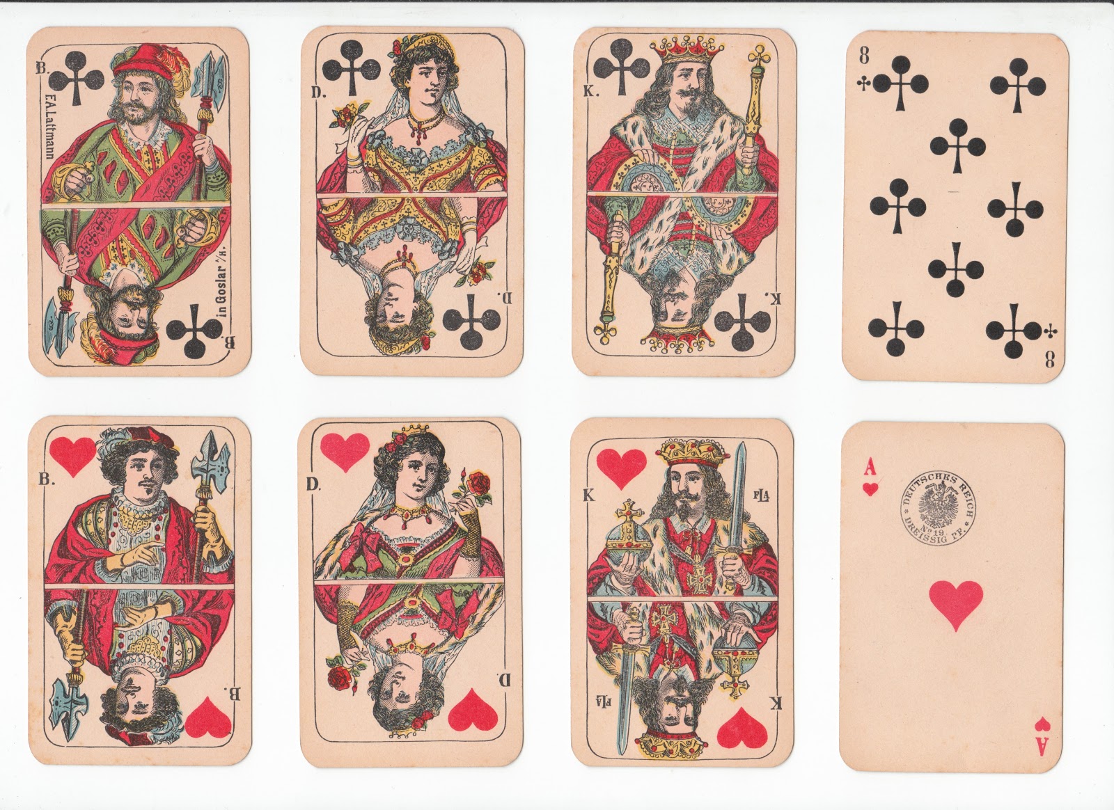 Playing cards and their history: 16: EUROPEAN STANDARD PLAYING CARDS