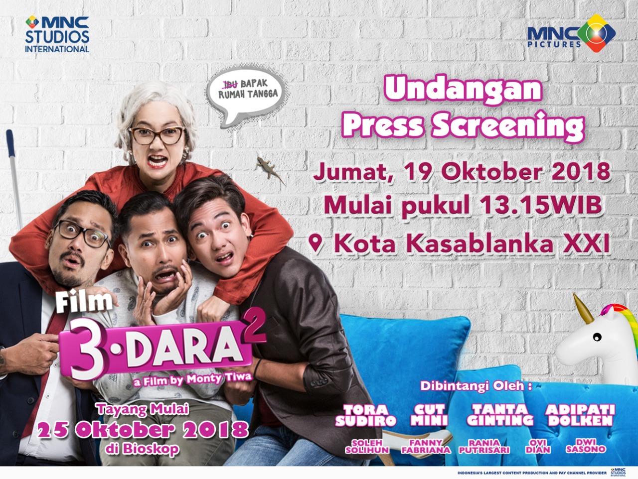 Review Film 3 dara 2 , Film Nasional nan Asyik Lagi Seru