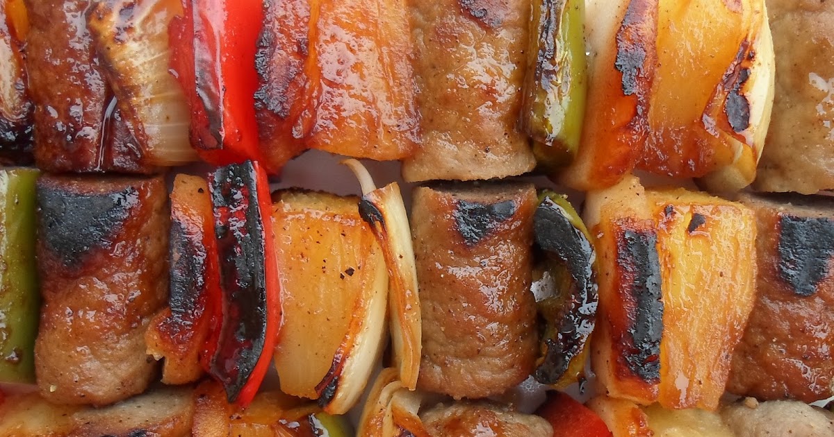 Happier Than A Pig In Mud: Polynesian Kabobs with Turkey Breakfast ...