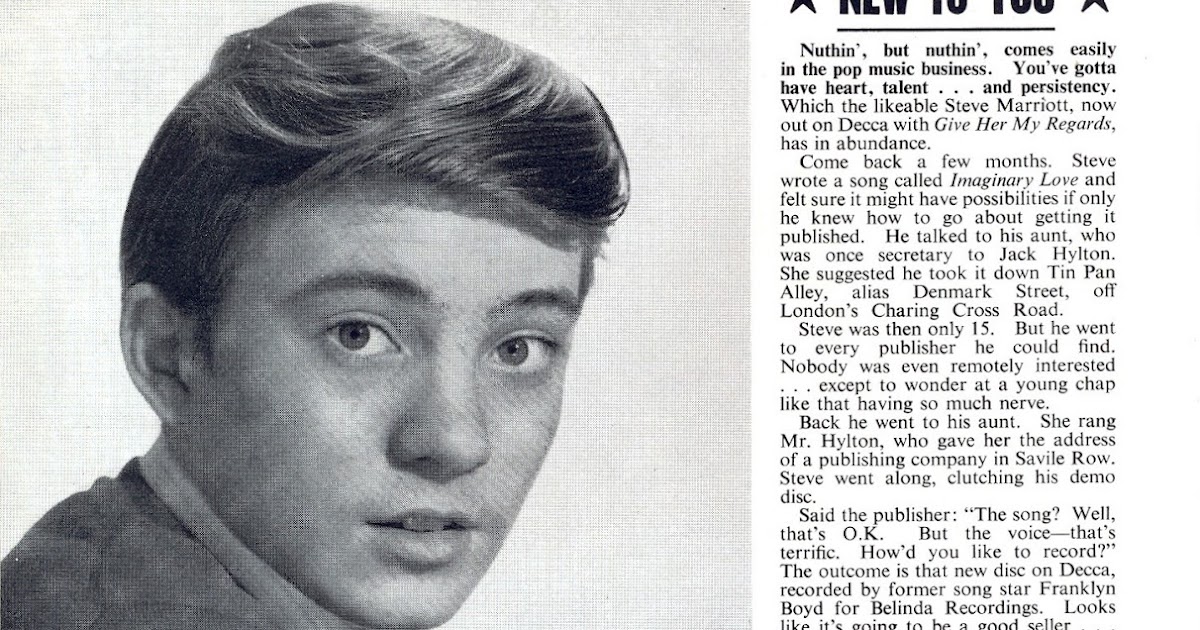 SIXTIES BEAT: Steve Marriott,