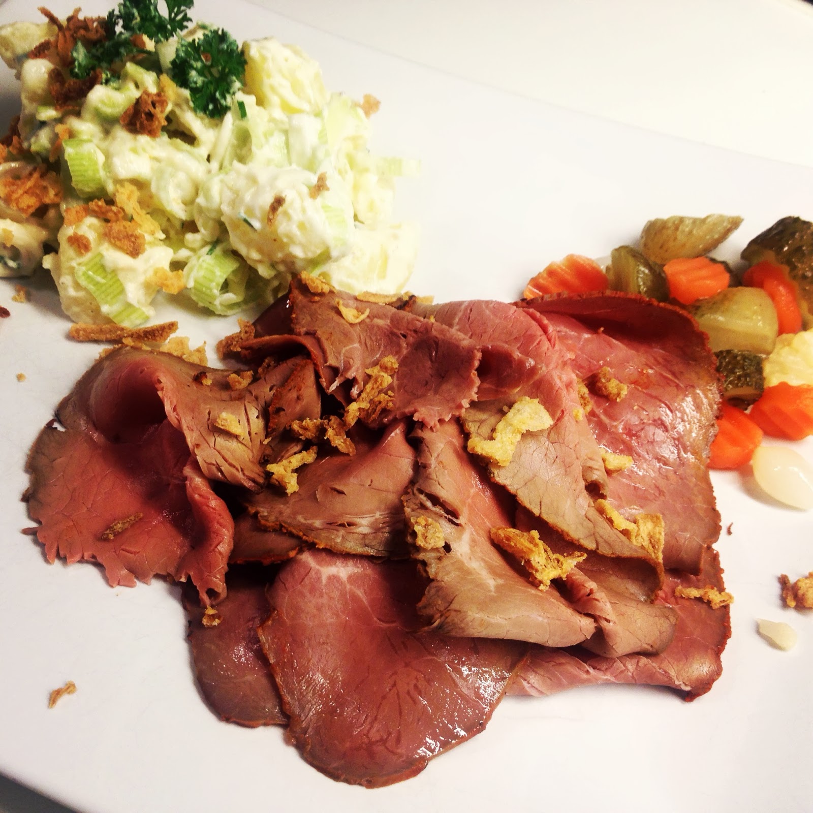 Gourmet light: Rostbiff med potatissallad 11 propoints