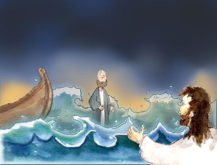 Catequese e Luz: Historinhas de Jesus acalmando a tempestade