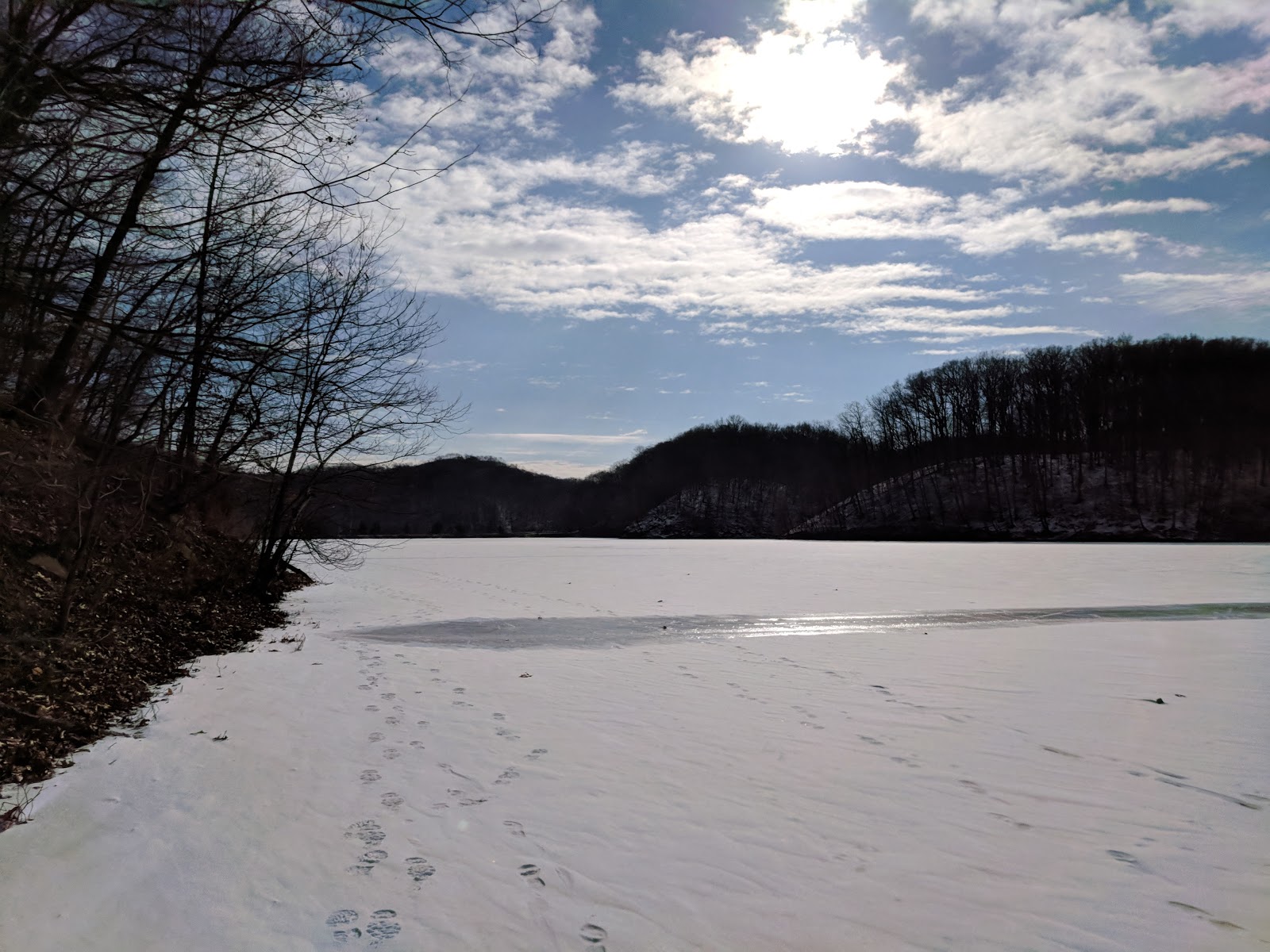 Bloomington, IN: Lake Griffy, Frozen - Explore This City