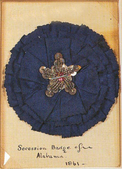 Creative Cockades: Alabama Secession Cockades