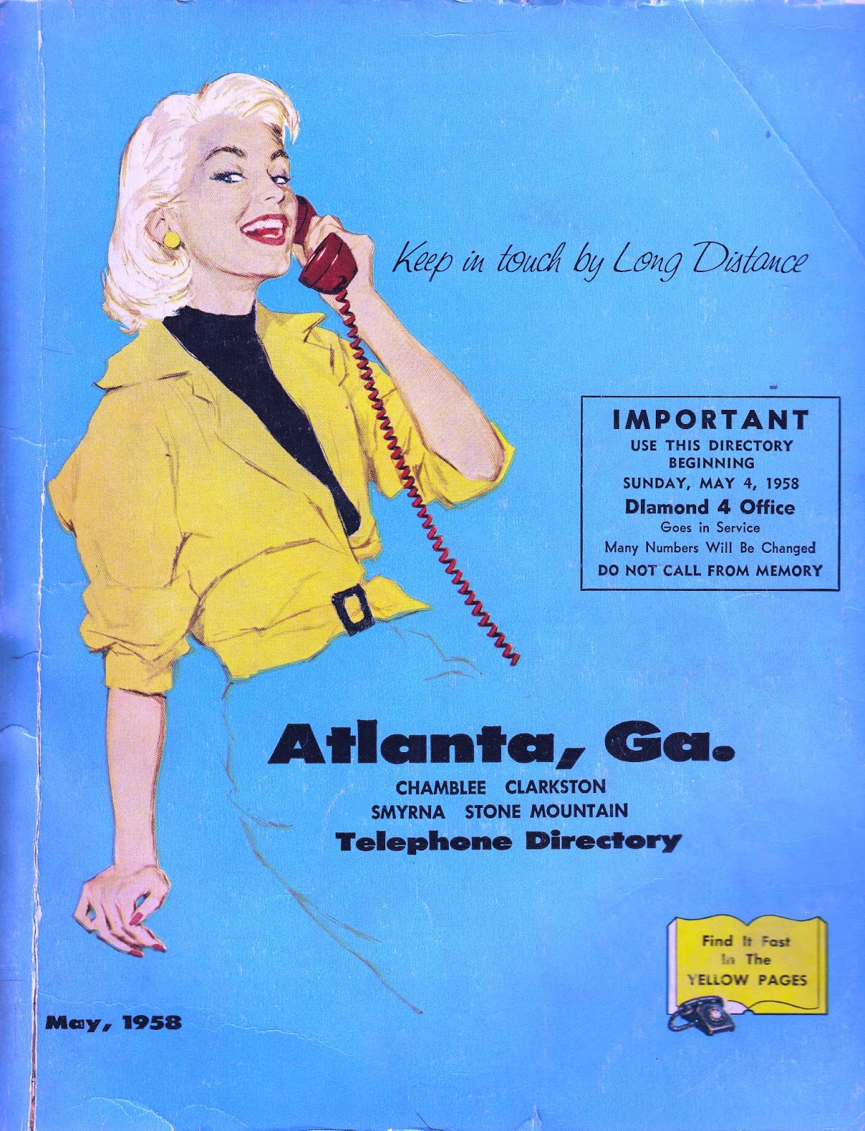 INSIDE BOB FOREMAN'S BRAIN PART 2: COVER ART: ATLANTA TELEPHONE ...