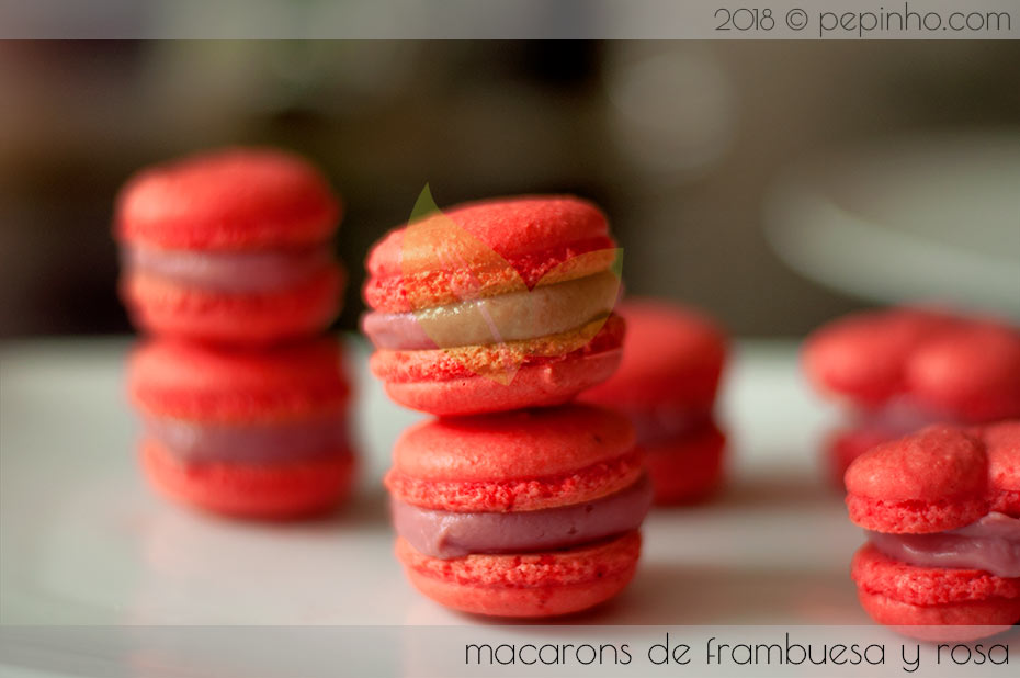 i-Recetas: Macarons rosa y frambuesa