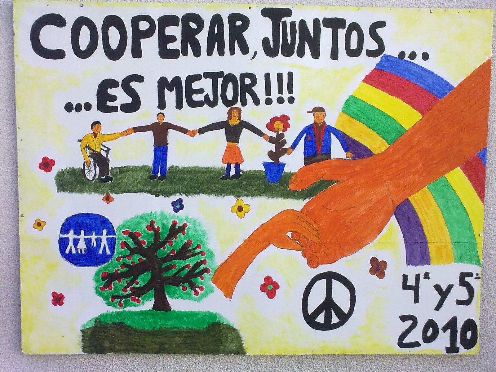 Ecos de pizarrones: Cooperar juntos... es mejor!!!