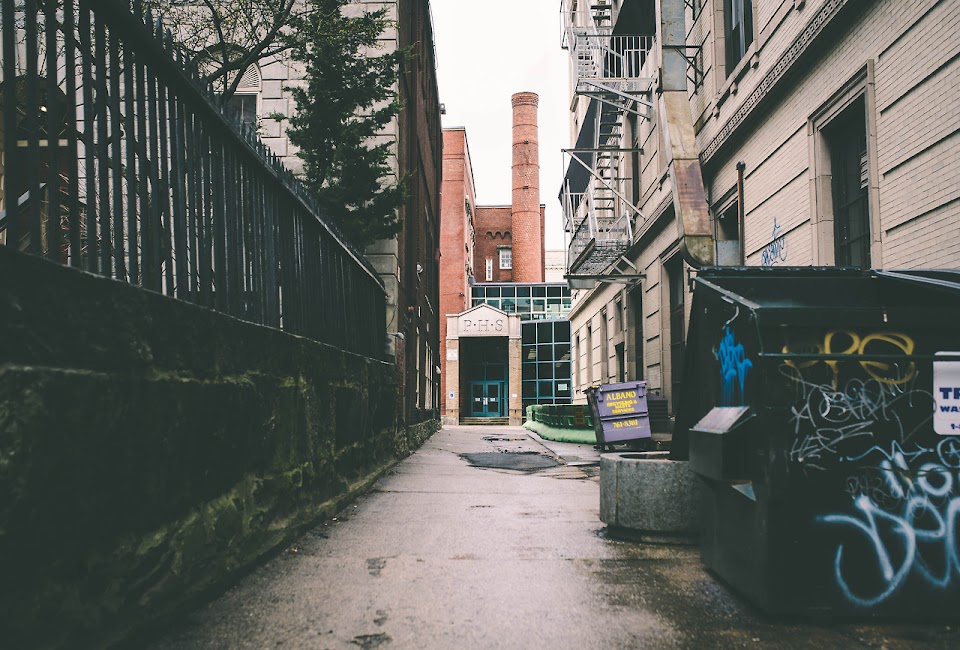 machigonne | photography of portland maine: freshman alley | portland ...
