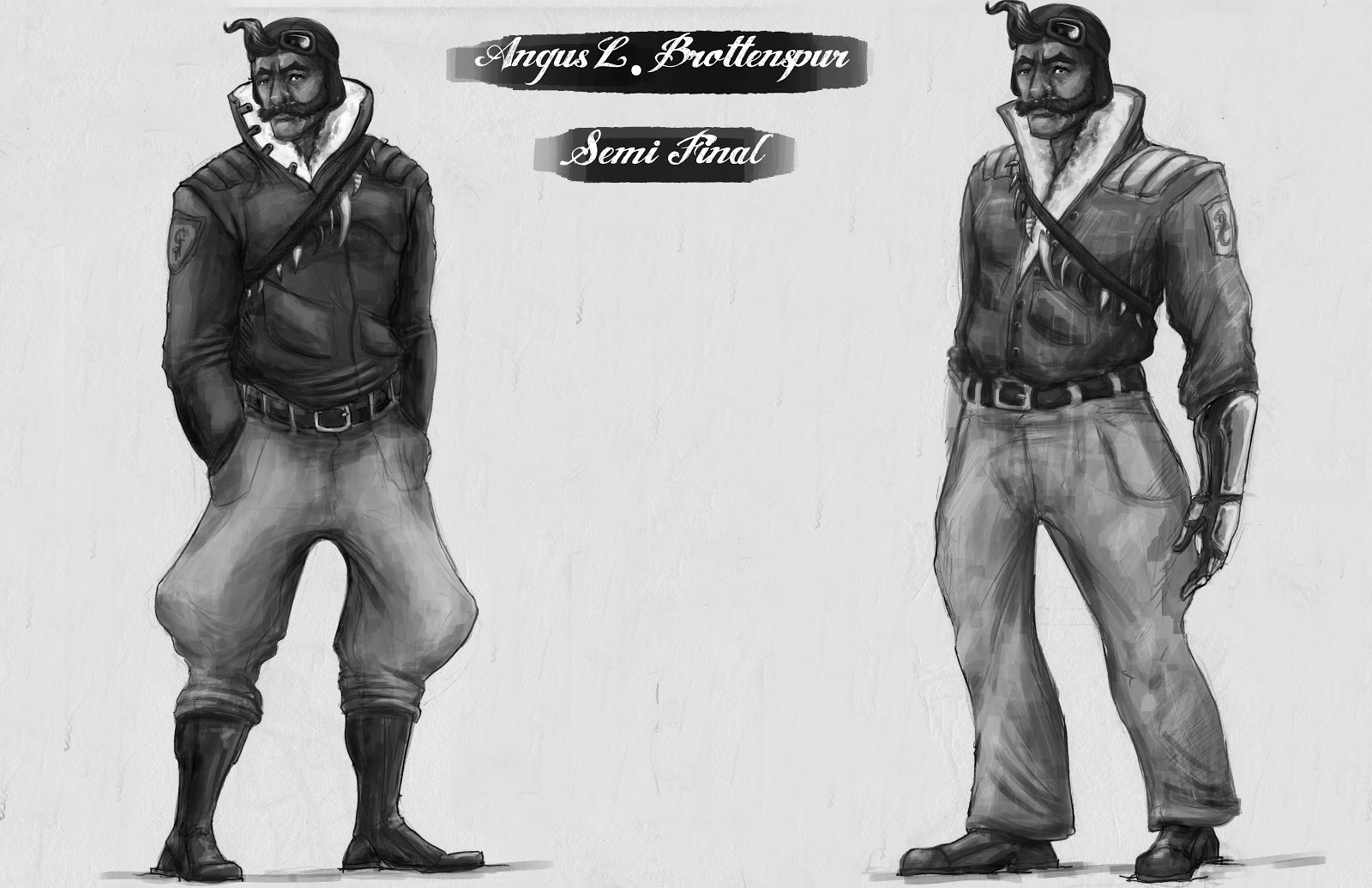 Design Process: Final character rendering