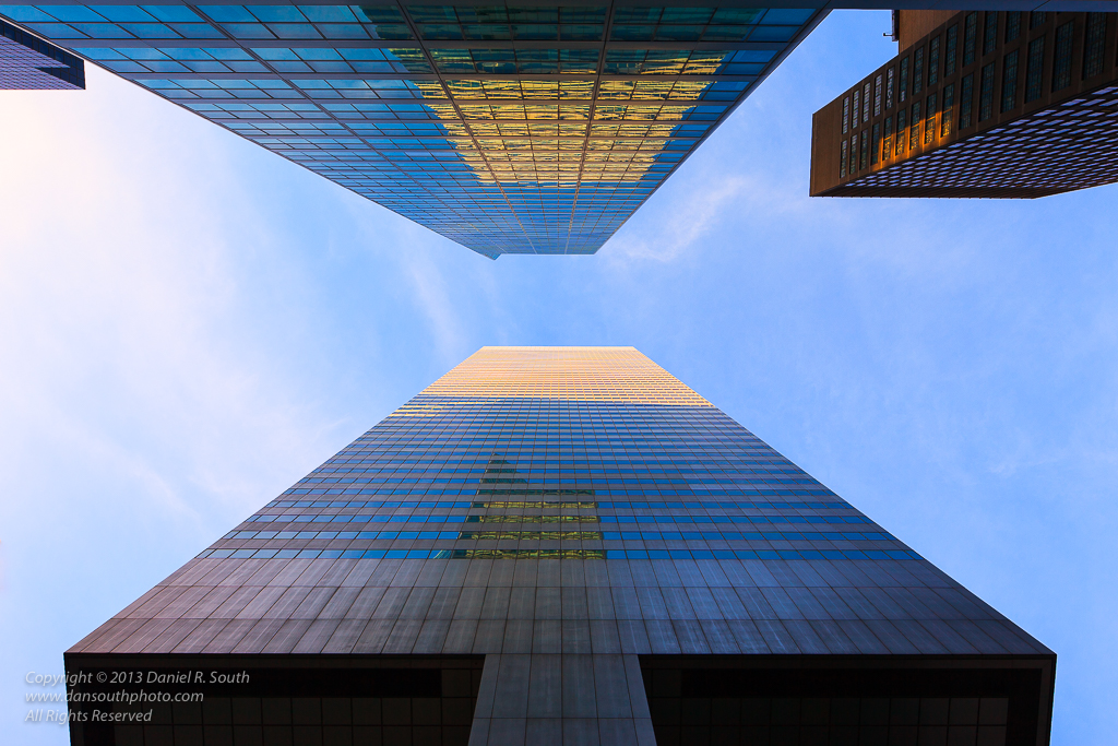 Earth Color Magic: Geometric Skyscrapers