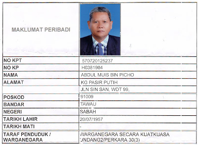 Sabahkini.net - Reveal The Truth, Prevail The Faith: MUIS PICHO CONTOH ...