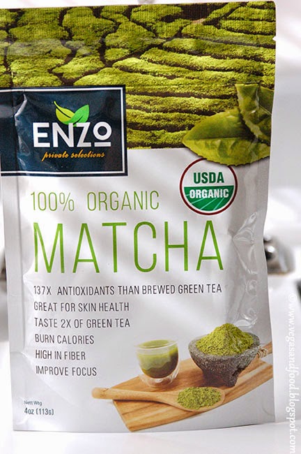 Baking with Enzo's 100% Organic Green Tea Powder - Vegas and Food