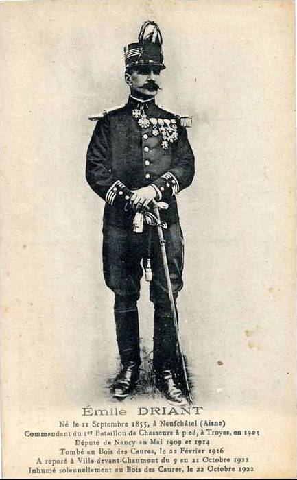 JRF: Commandant Emile DRIANT à TROYES