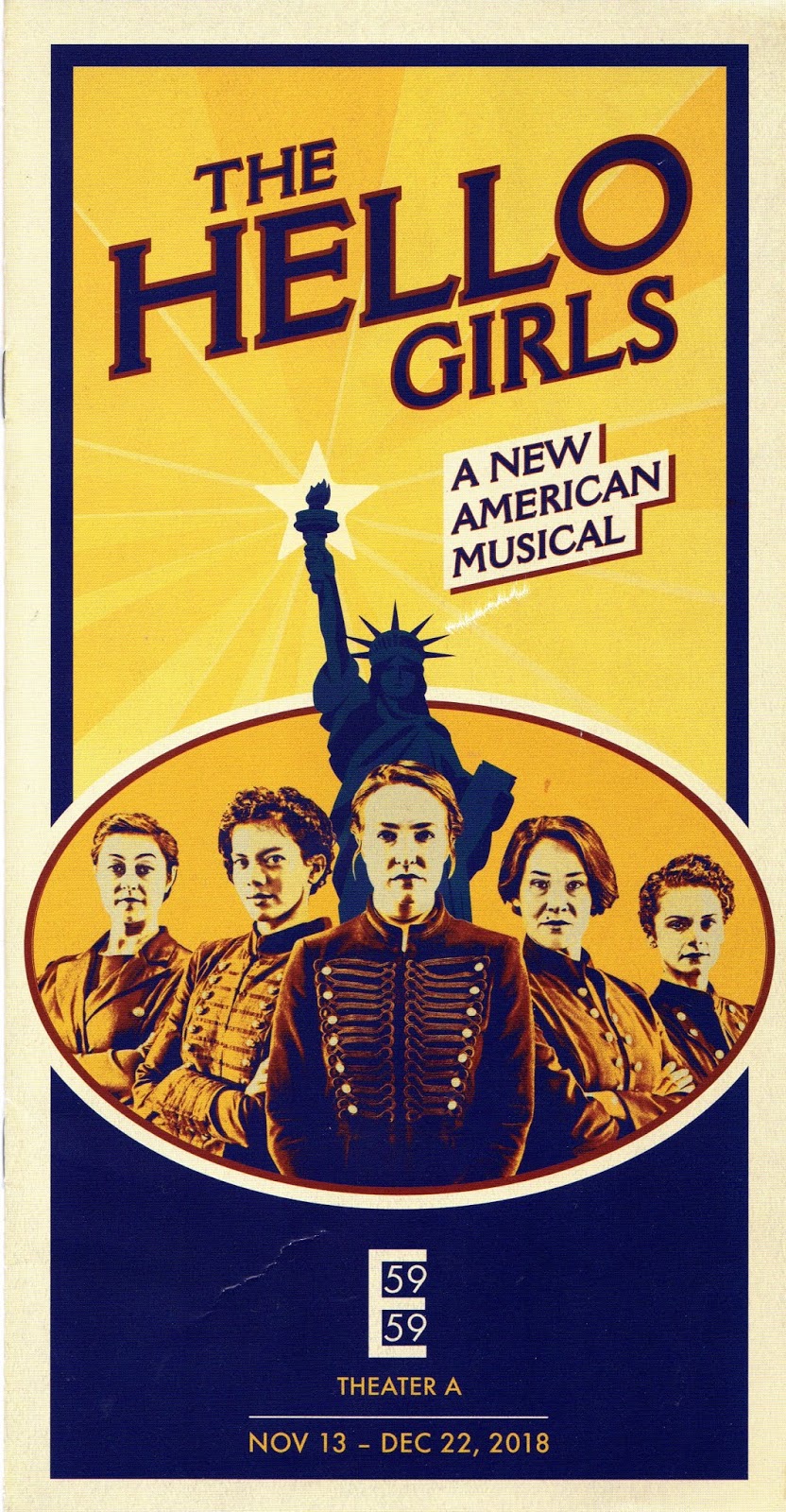 THEATRE'S LEITER SIDE: 126 (2018-2019): Review: THE HELLO GIRLS (seen ...