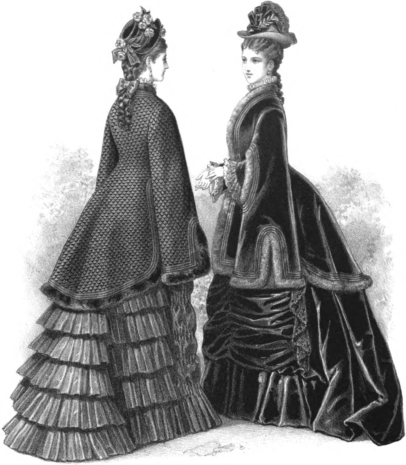 19th Century Historical Tidbits: 1874 Fashions Part 2