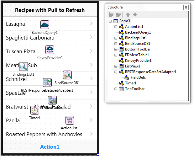 Programacion Delphi: Utilizando Tire Para actualizar con TListView en RAD Studio XE7