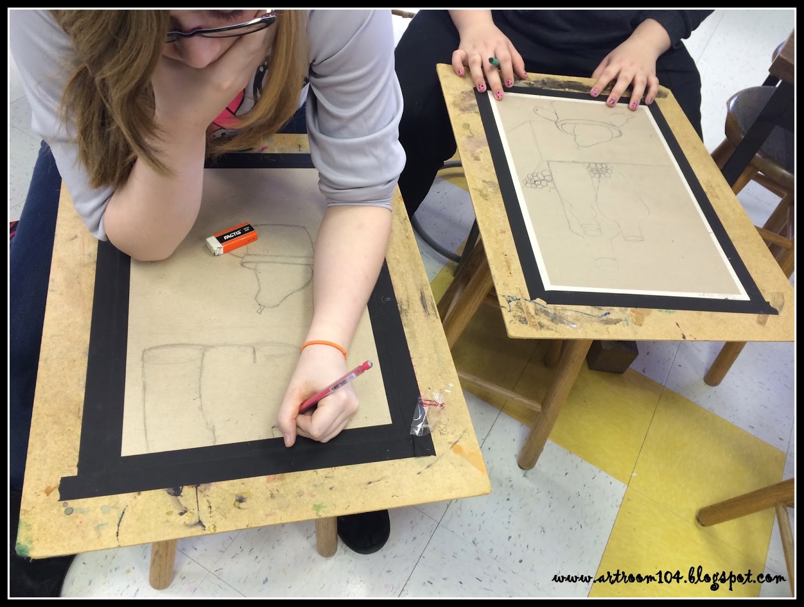 Art Room 104: Studio Art: Painting Unit, Tempera