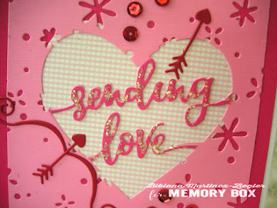 Stamping with Bibiana: Sending Love Card