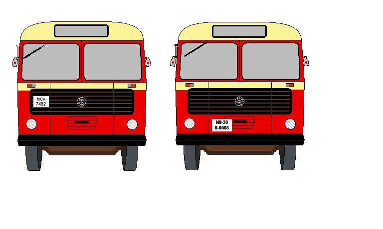 TS AP & SRTC BUS FANS: Different MSRTC BUS Designs