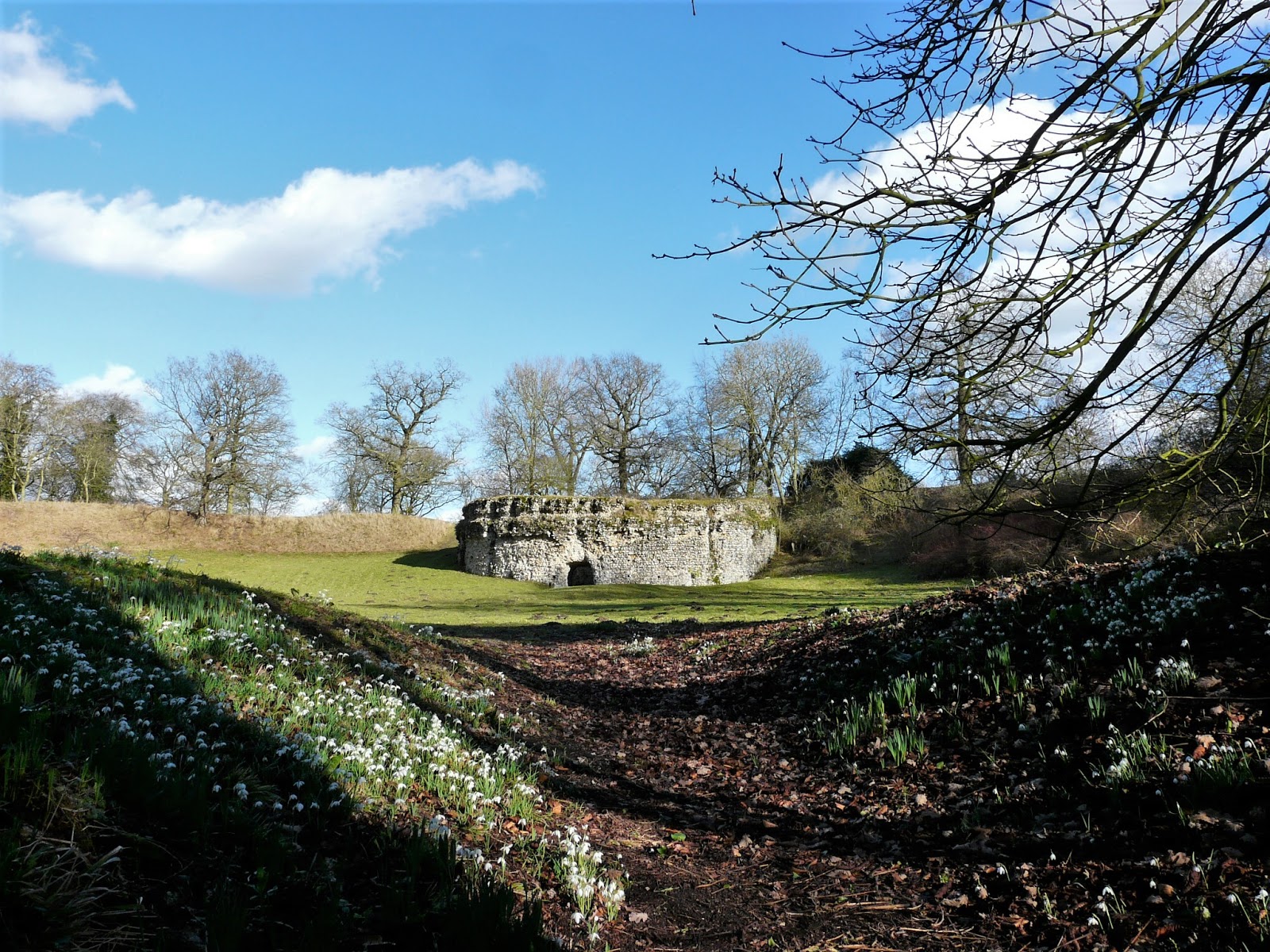 Cindy's Snaps: New Buckenham Castle, Norfolk.....