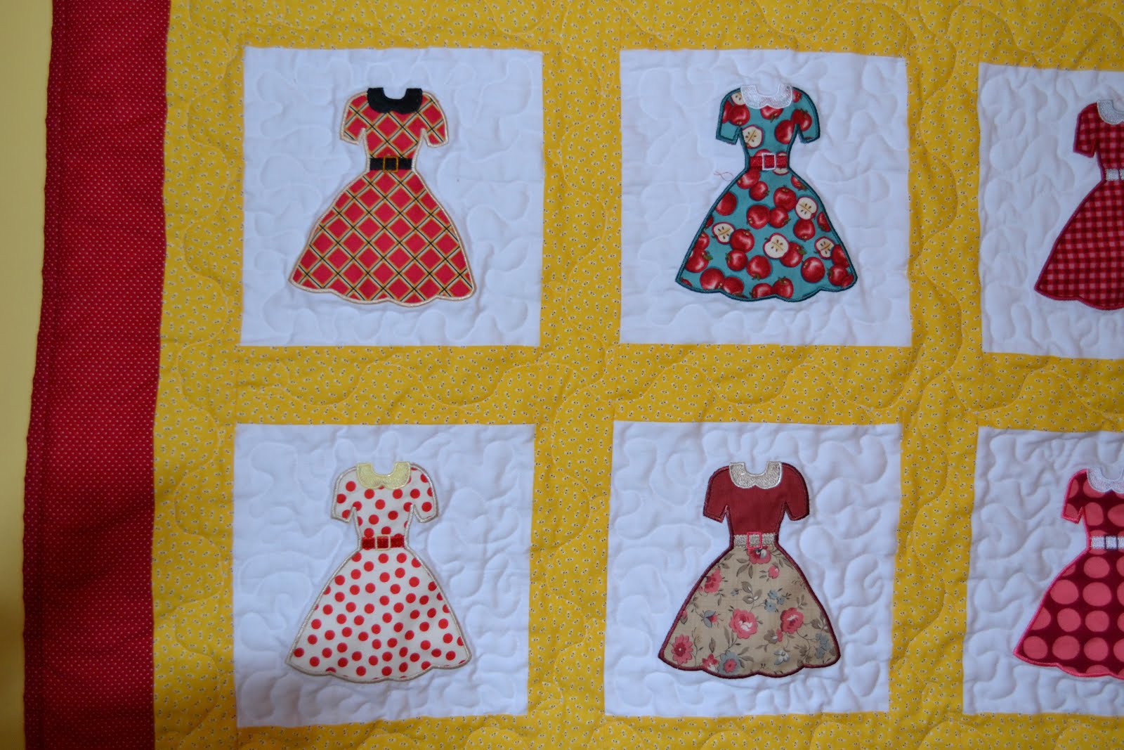 Closet Crafter: Retro Dress Quilt